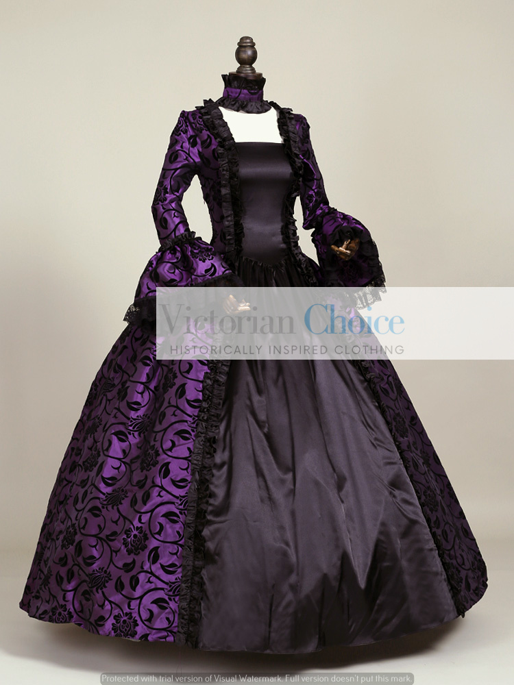 Renaissance Marie Antoinette 18th Century Style Gothic Horror Vampire ...