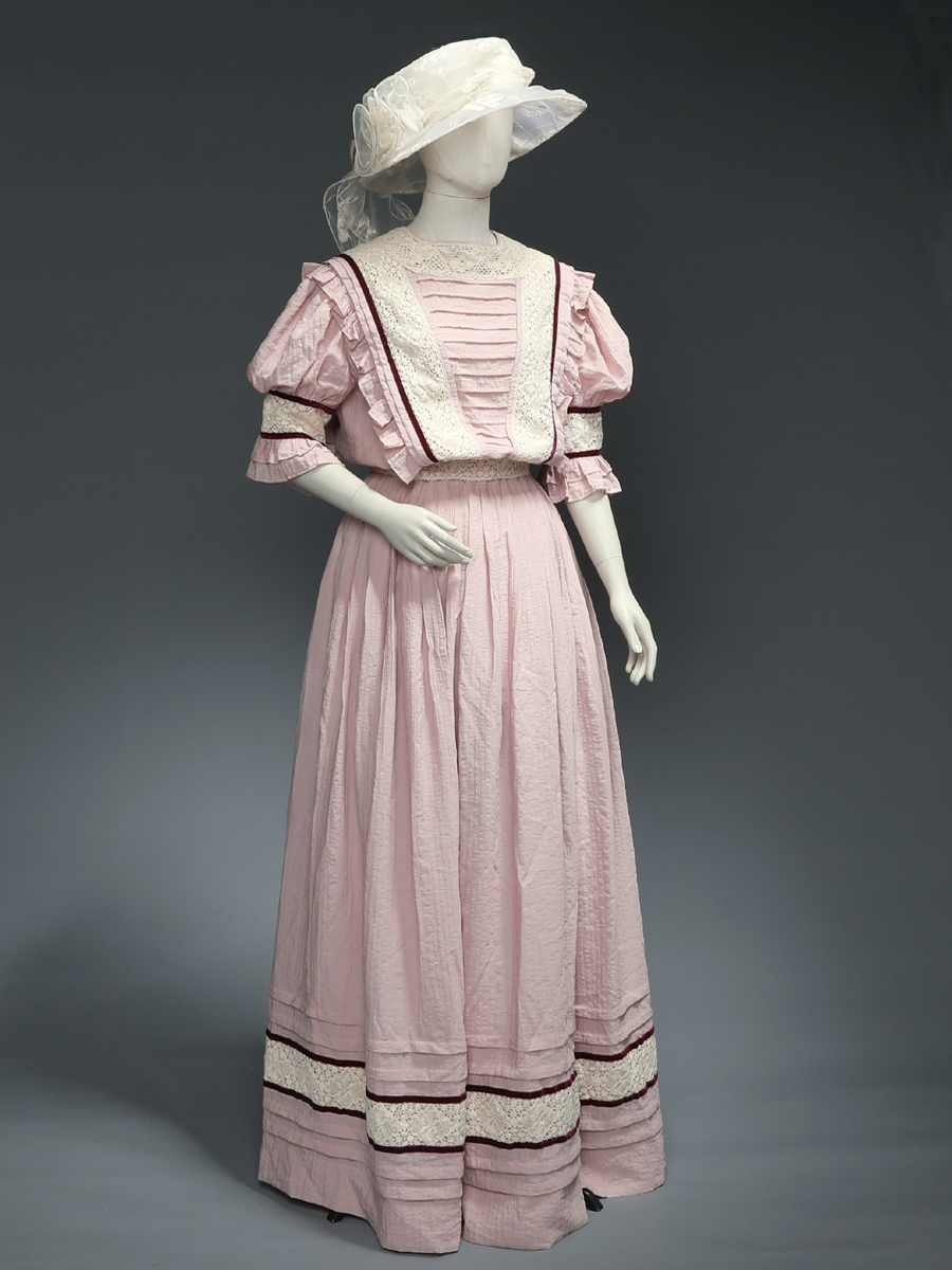 Edwardian Vintage 1900s 1910s Tea Party Garden High Quality Cotton ...
